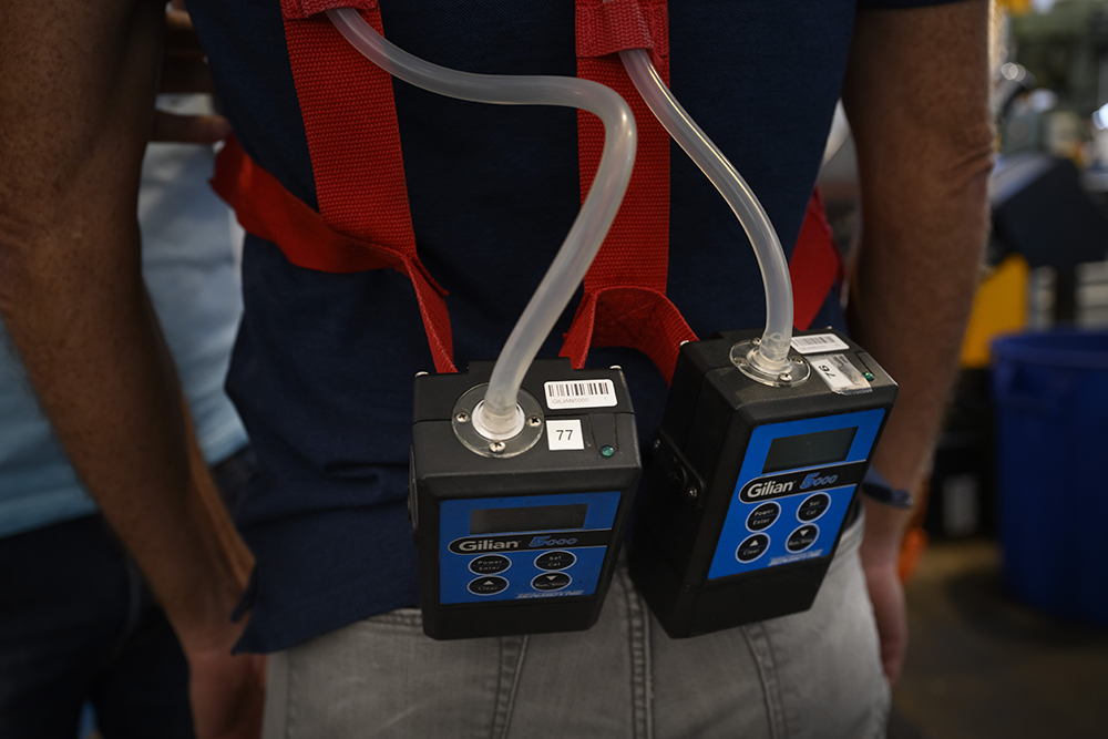 Mesure des expositions aux agents chimiques et biologiques. Mesure de l’exposition atmosphérique ...